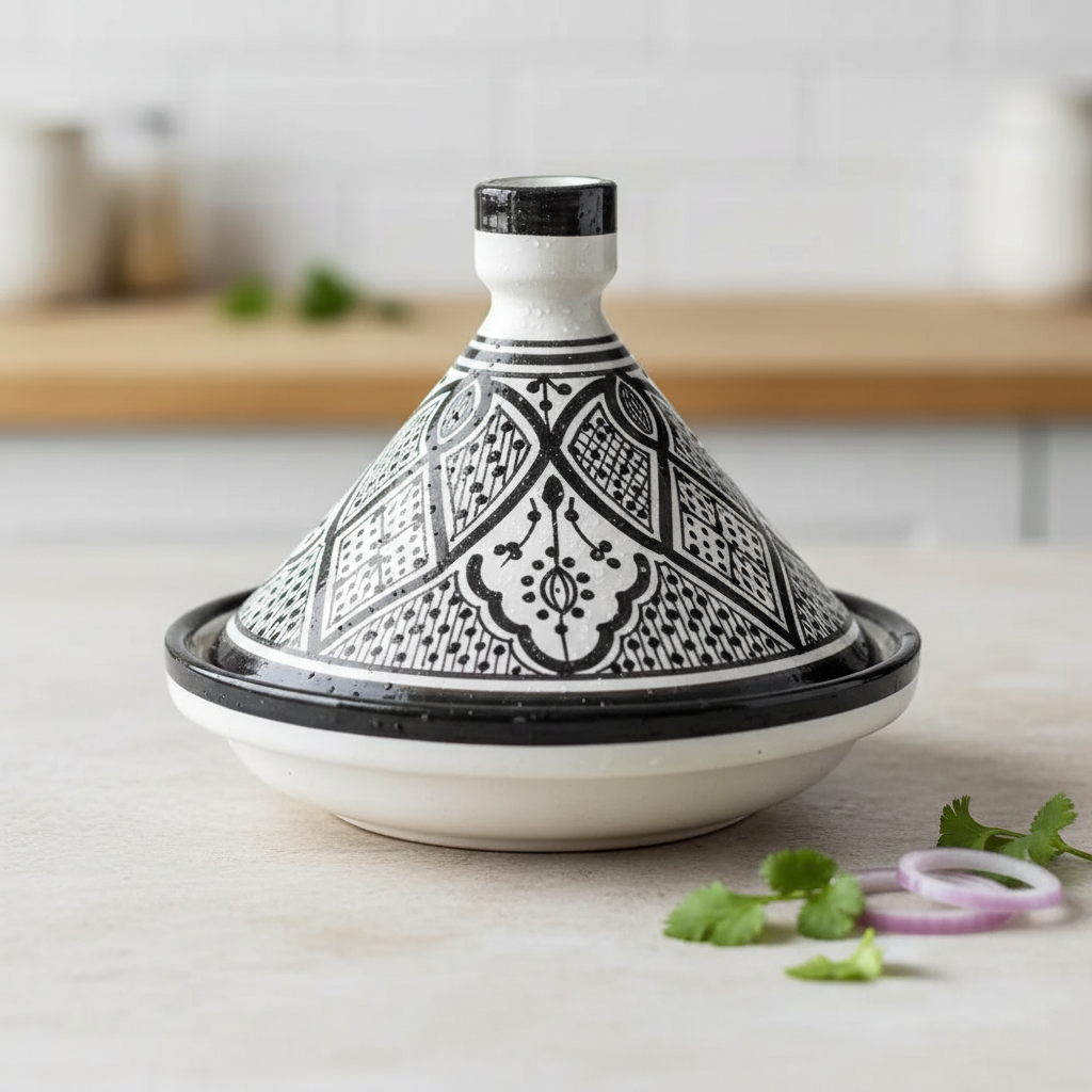 Moroccan Tagine Pot - Handmade Traditional Clay Cooking Pot